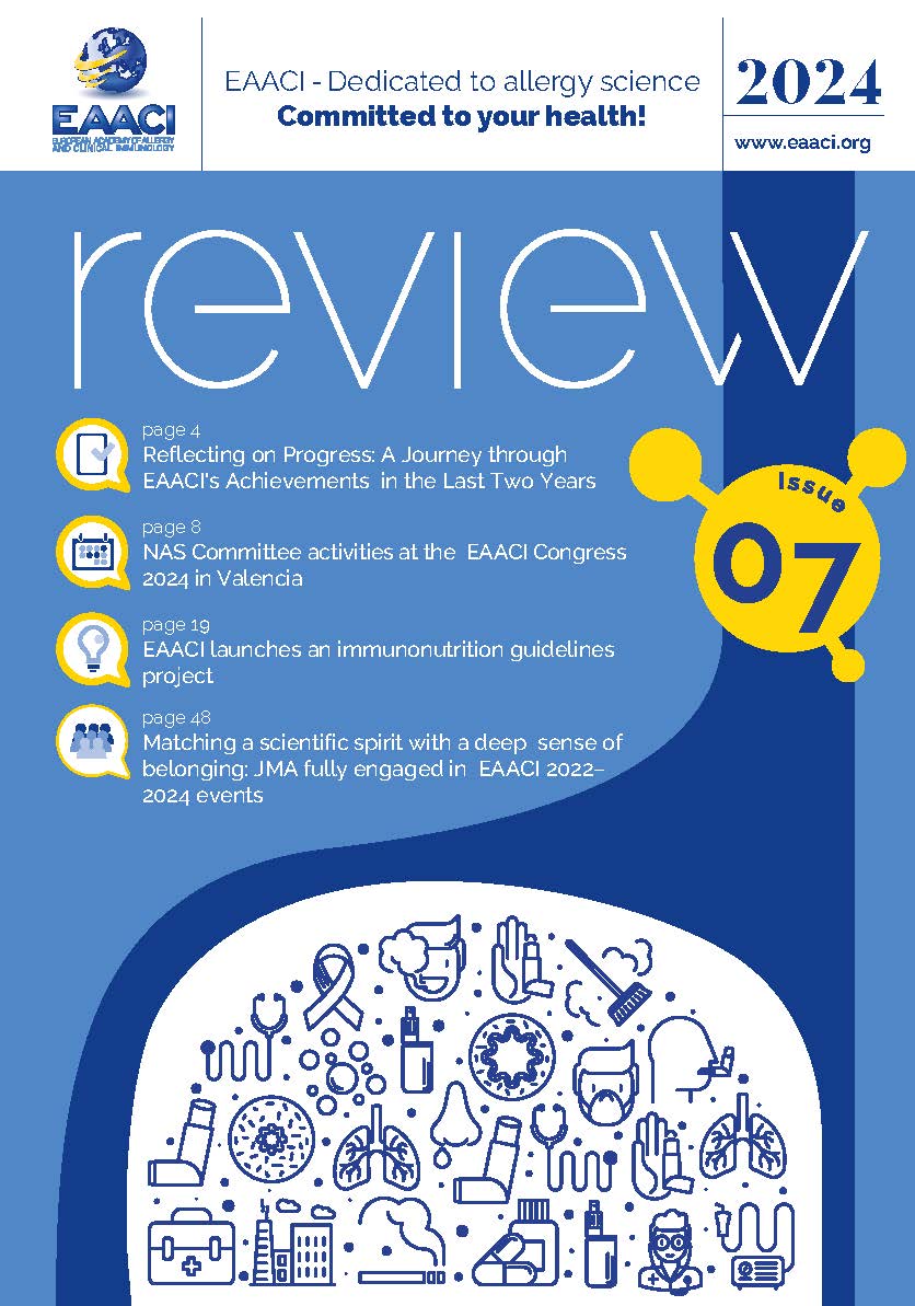 EAACI - News: Introducing The New EAACI Review 07: Committed to your health